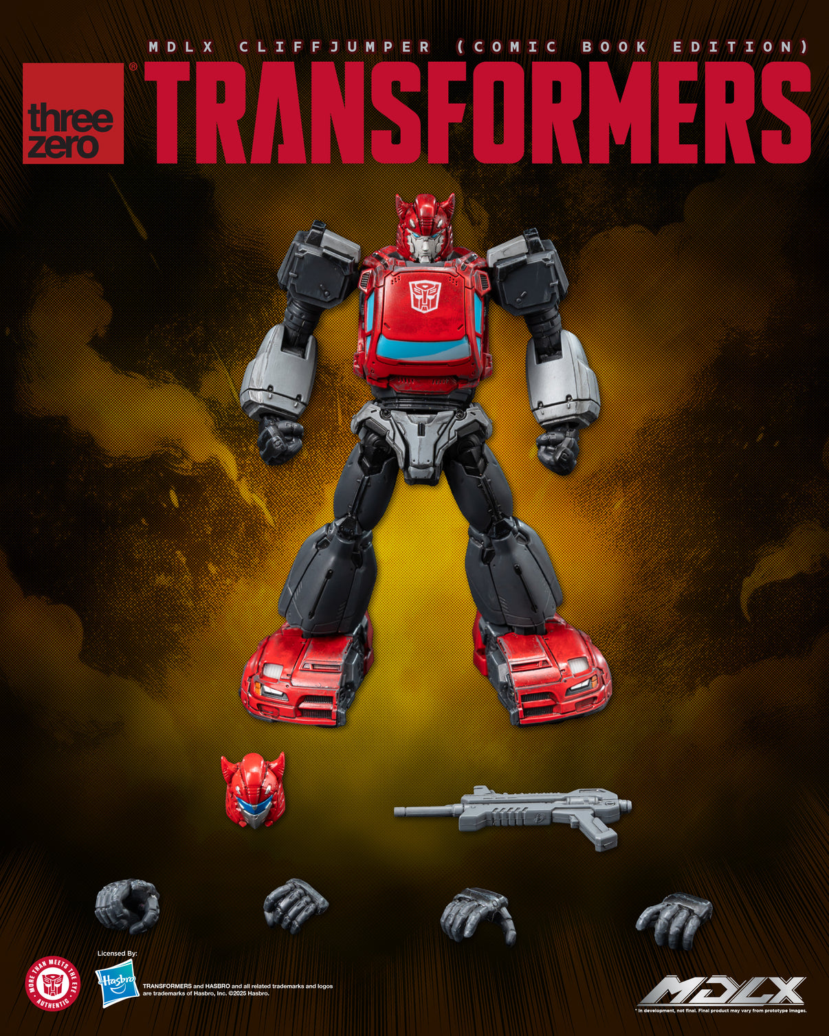 Threezero: Transformers MDLX Cliffjumper (Comic Book Edition) – Create5 ...
